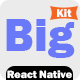 React Native UI KIT | BigKit -Biggest React Native App Template Kit - 30 Apps by ...